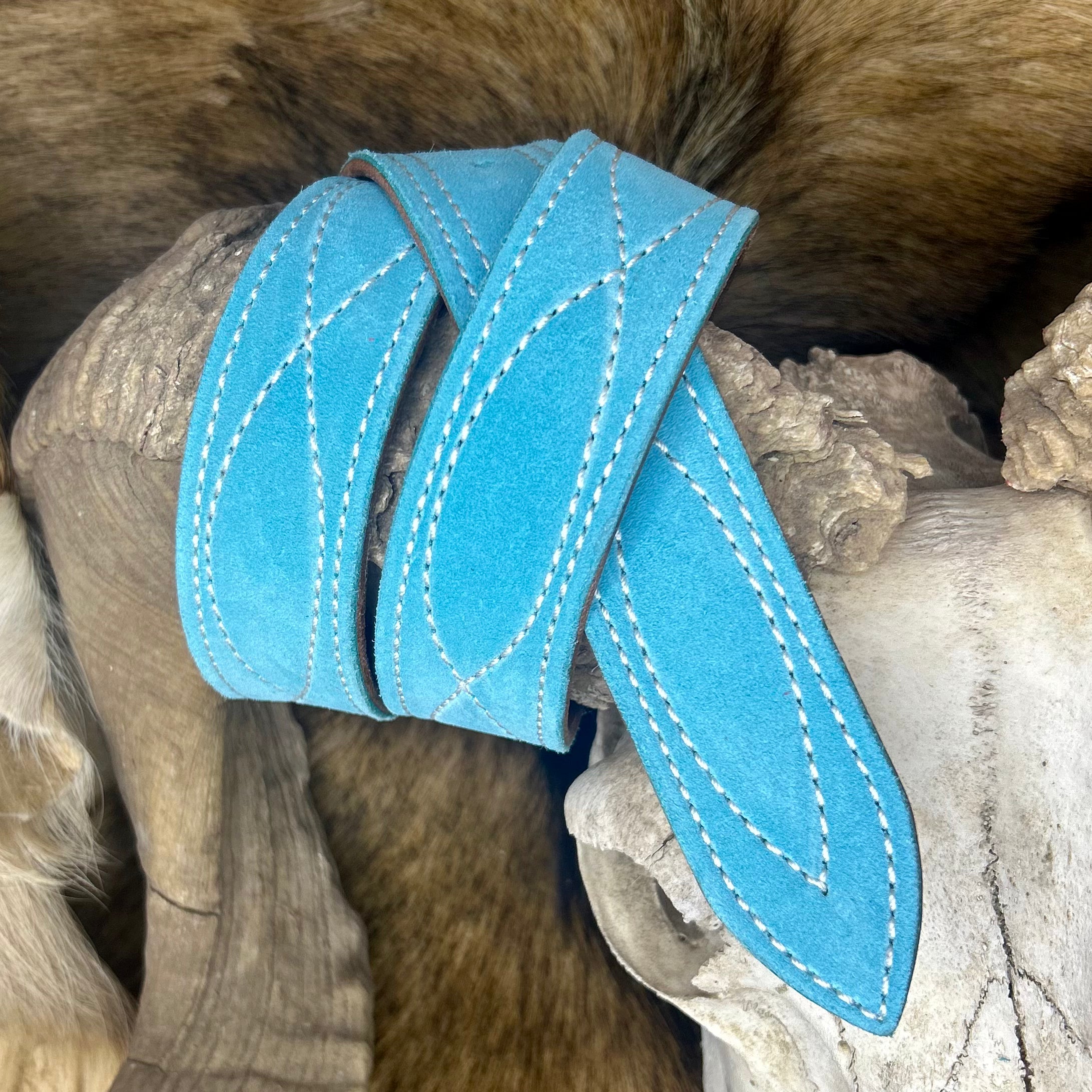 SENIORITA- RIVER STITCH BELT – Remuda Leather Co.